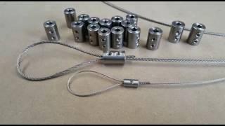 Stainless Steel Wire Rope Loop Clamps | SWR | GS Products