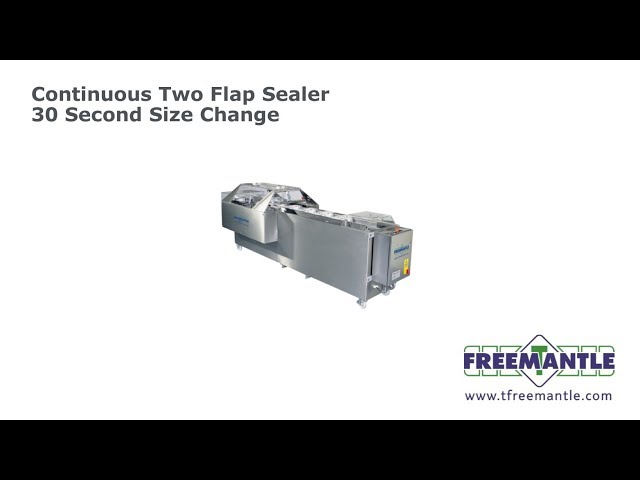 Band Sealer Machine - Freemantle - Continuous Two Flap Sealer Trader ...