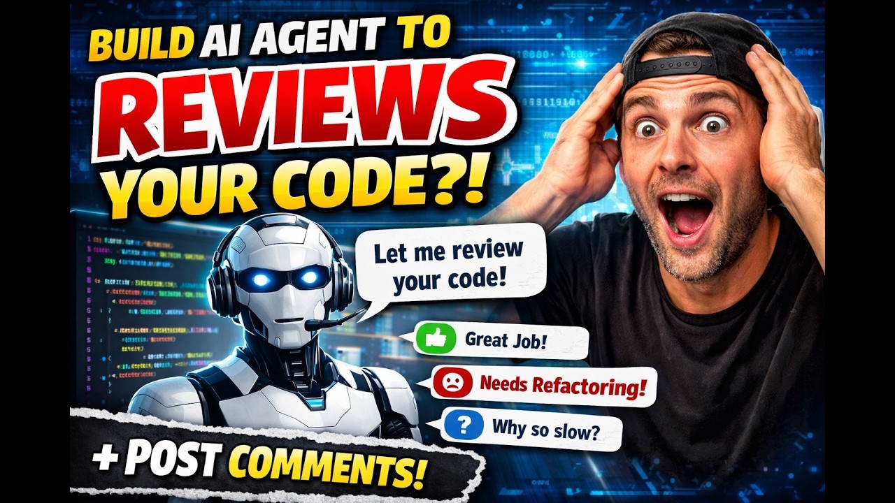 Build an AI Agent That Reviews Pull Requests Automatically | AI in SDLC