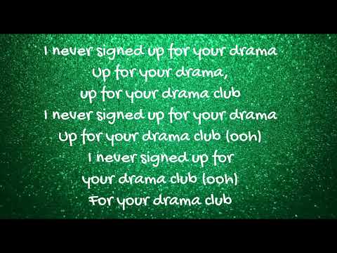 Drama club lyrics