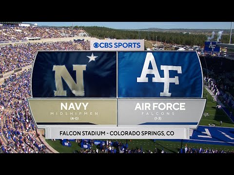 Highlights: Navy Football vs. Air Force (10/5/24)