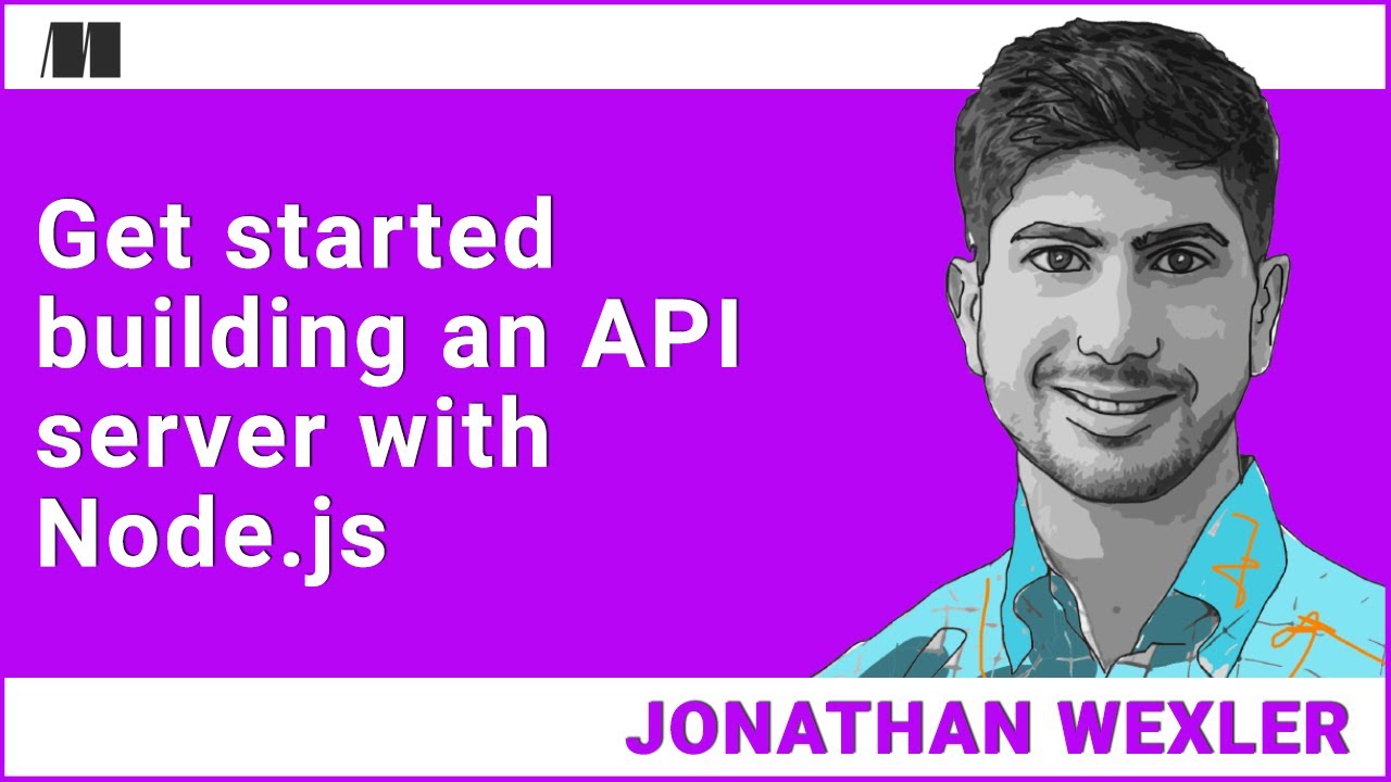 Get started building an API server with Node.js
