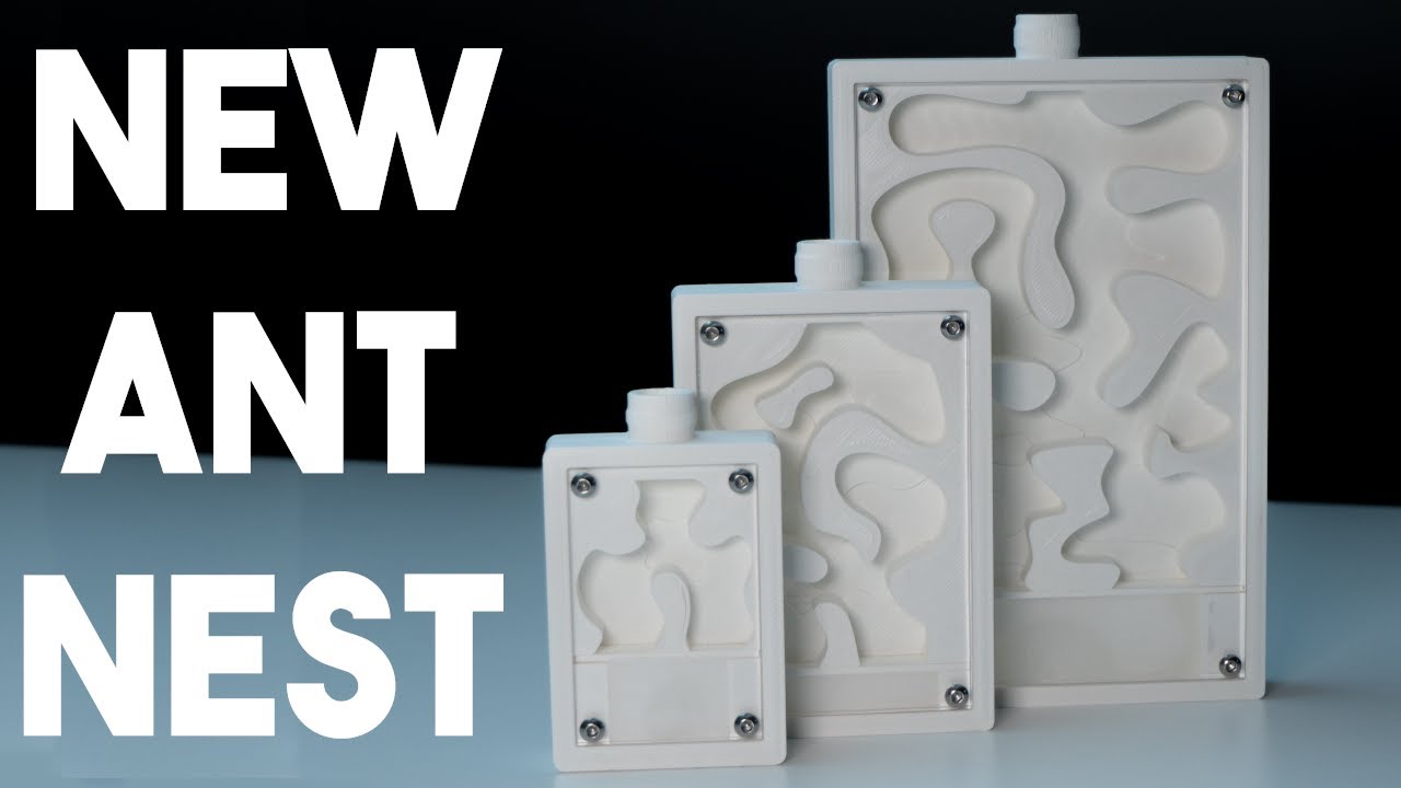 My New 3D-Printed Ant Nests | Ant Nest Formicarium | Esthetic Ants