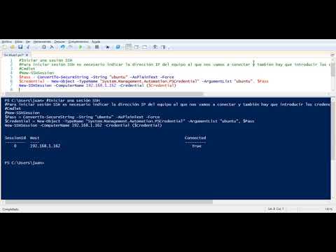 SSH desde PowerShell – PowerShell