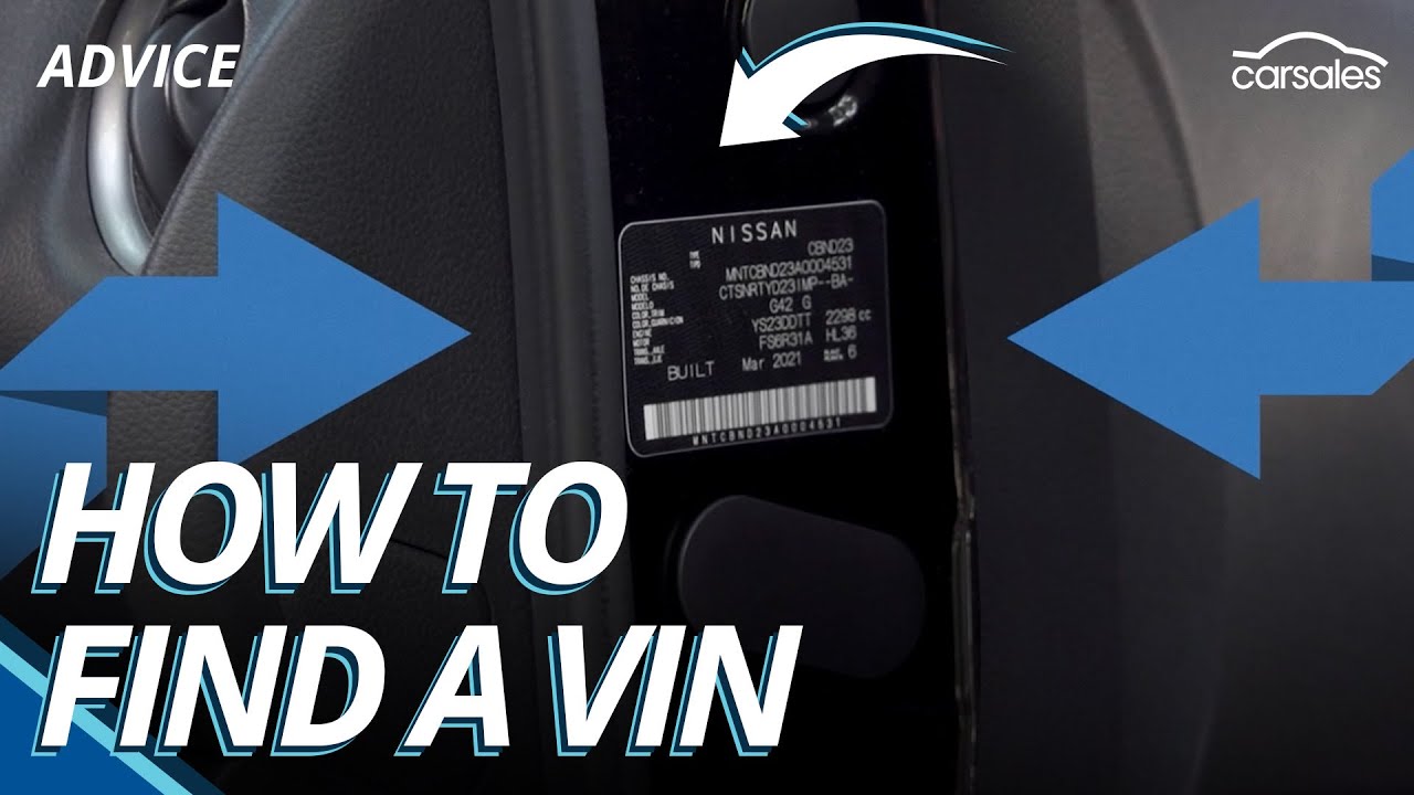 How do I find my VIN? | A step by step guide to finding the Vehicle Identification Number