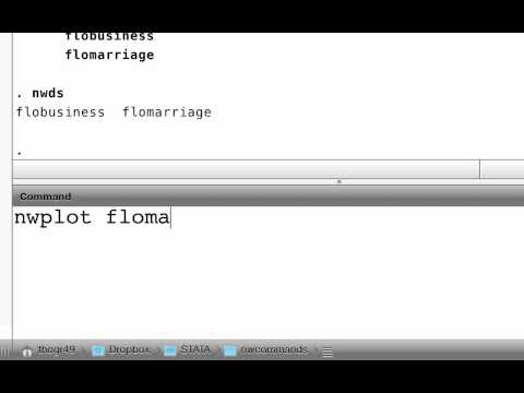 Tutorial 3: Use and save networks | Network analysis using Stata