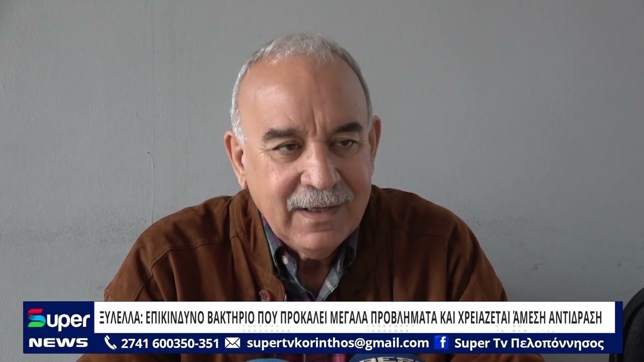 ΞΥΛΕΛΛΑ: ΕΠΙΚΙΝΔΥΝΟ ΒΑΚΤΗΡΙΟ ΠΟΥ ΠΡΟΚΑΛΕΙ ΜΕΓΑΛΑ ΠΡΟΒΛΗΜΑΤΑ ΚΑΙ ...