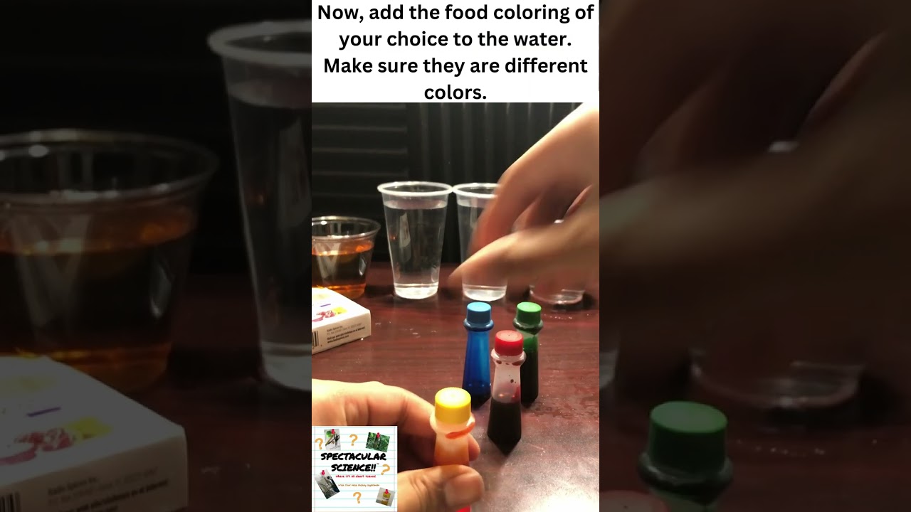 Spectacular Science Experiment! Walking Water