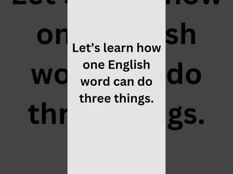 One Word, Three Uses β βGetβ #vocabularybuilding #speakconfidentenglish #englishlanguage