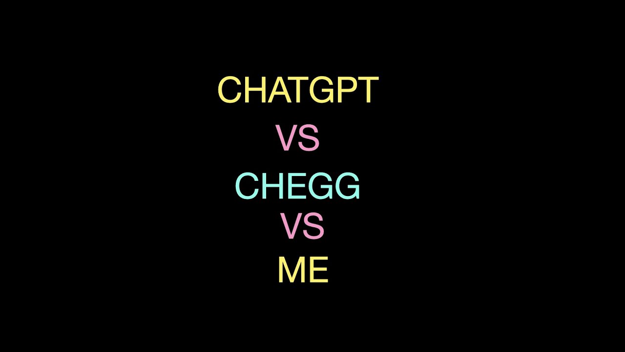 Physics Solution: ChatGPT vs. Chegg vs. Me