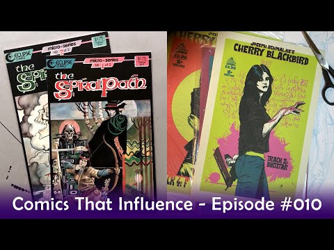 Comics That Influence – Ep 010 | Spiral Path by John Parkhouse & Cherry Blackbird by Joseph Schmalke