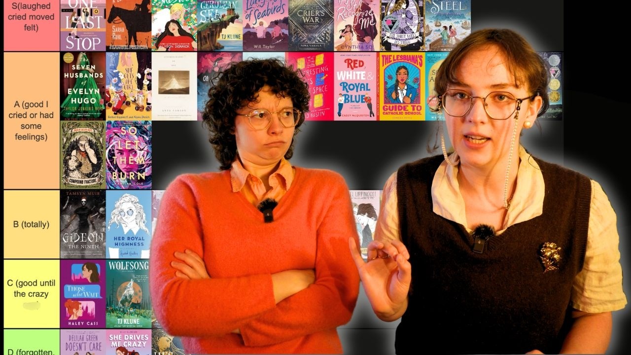 Ranking 40 LGBTQIA+ Books We've Read | mostly sapphic