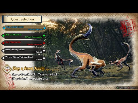 Steam Community :: Video :: MH:Rise PC Demo | Great Izuchi | SnS
