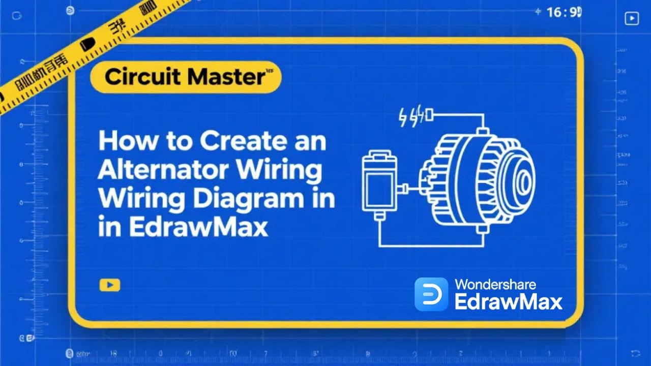 How to Create an Alternator Wiring Diagram in EdrawMax