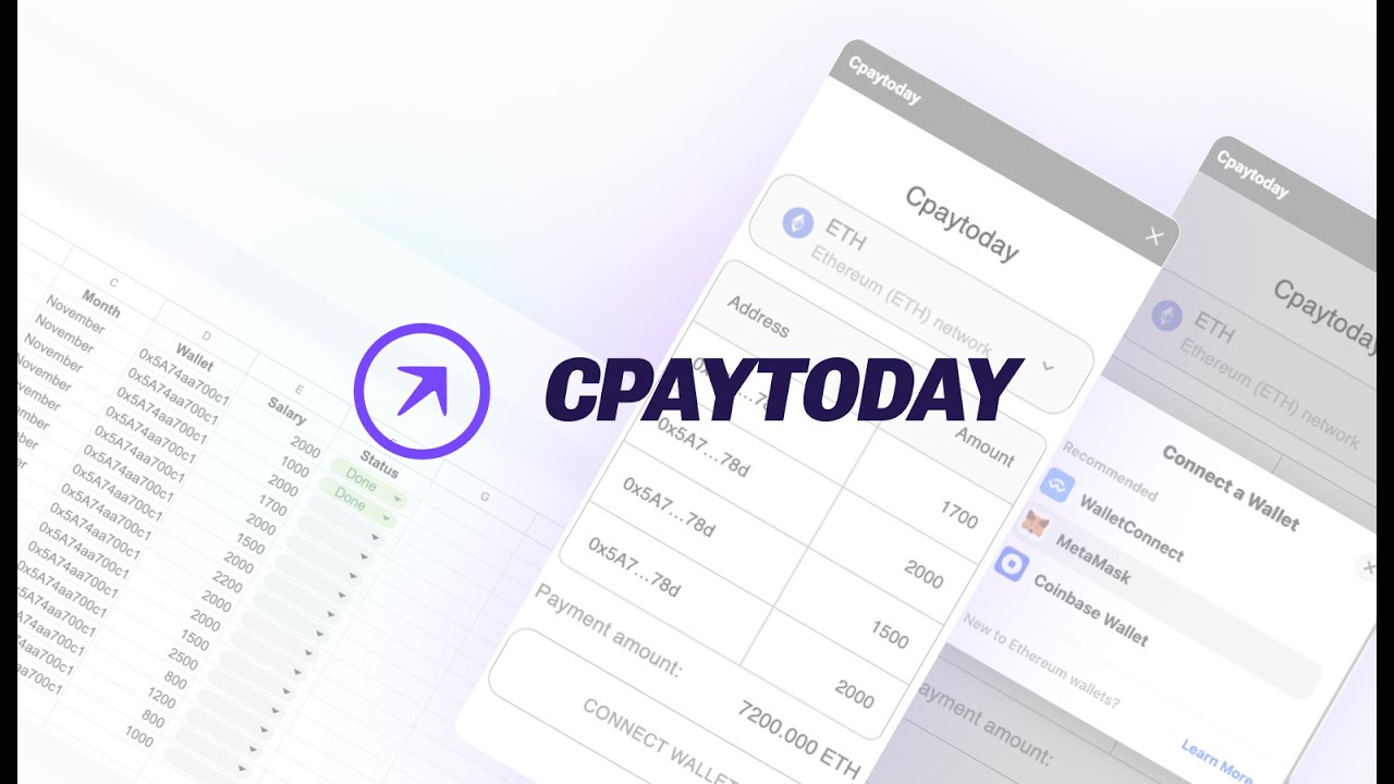 Cpaytoday - crypto multisend tool