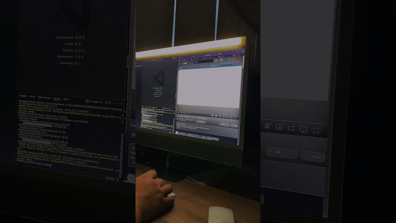 Day 1 of coding challenge #coding #python #programming #100dayschallenge #100daysofcode