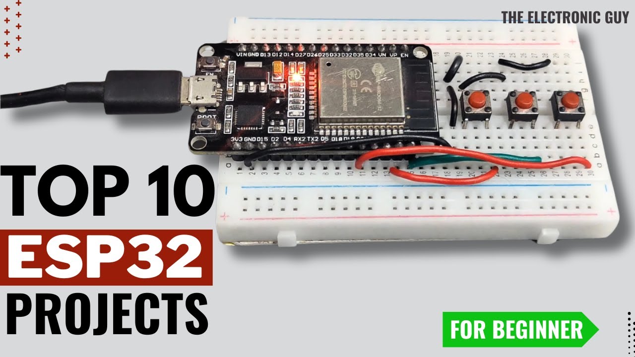 10 Best ESP32 Projects for Absolute Beginners
