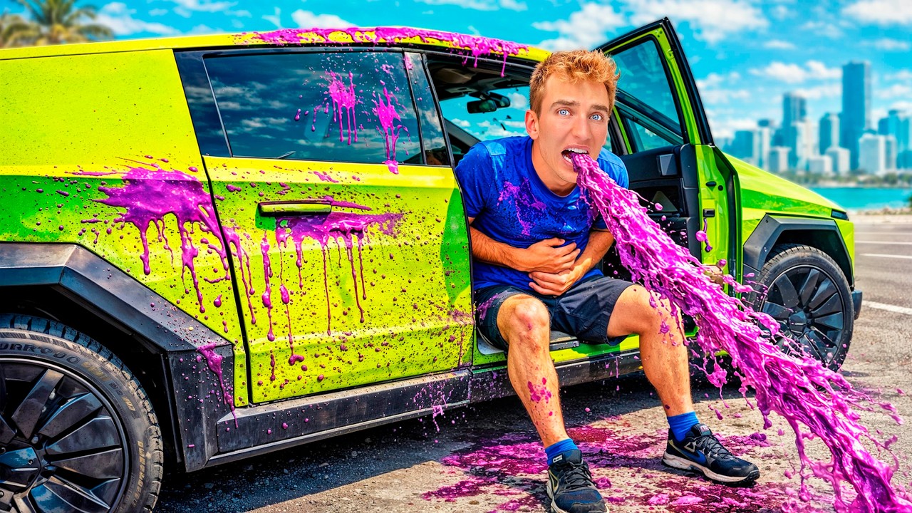 I Threw Up In My Cybertruck!