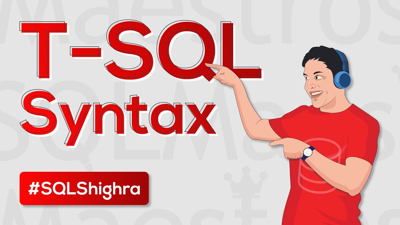 Transact SQL Syntax Conventions SQL Server