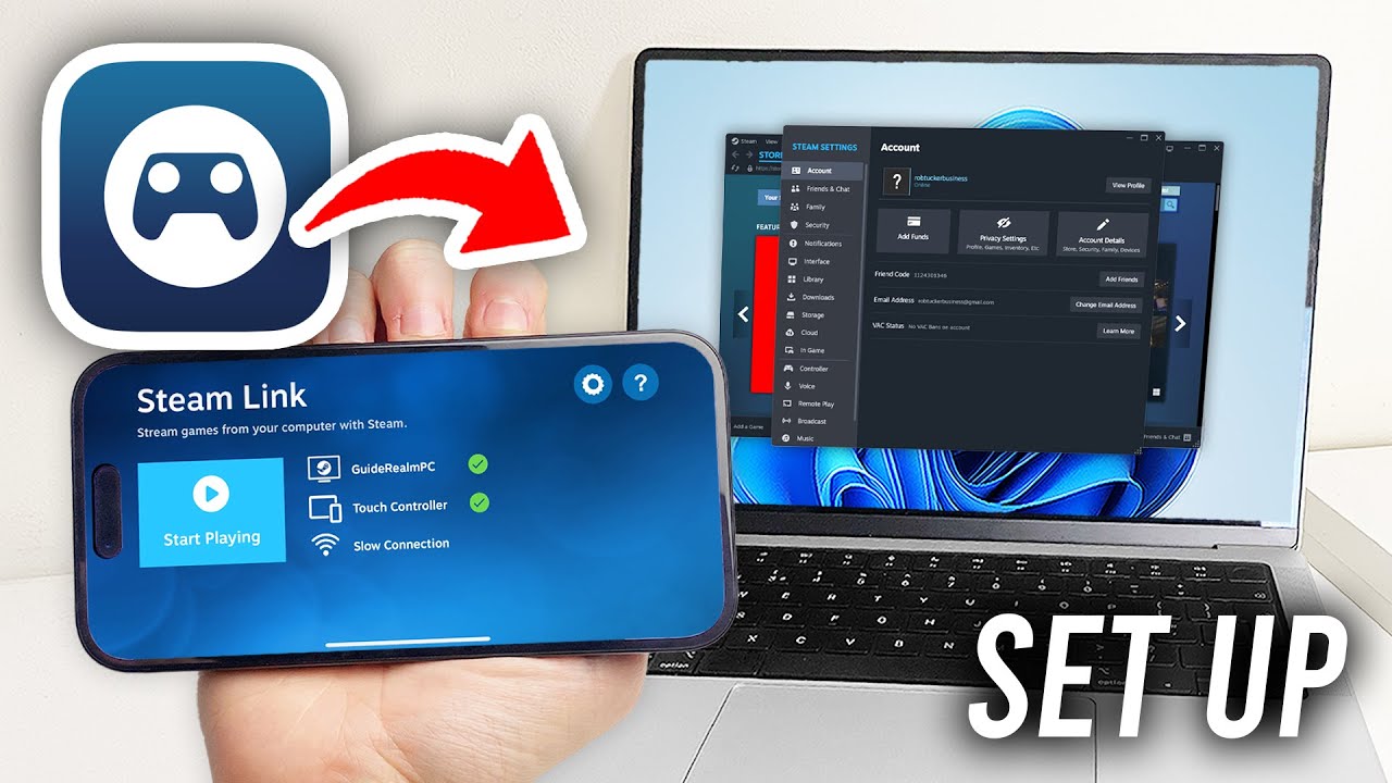 How To Set Up & Use Steam Link - Full Guide