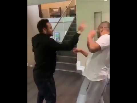 Neymar with his father -It's so funny Just watch it already