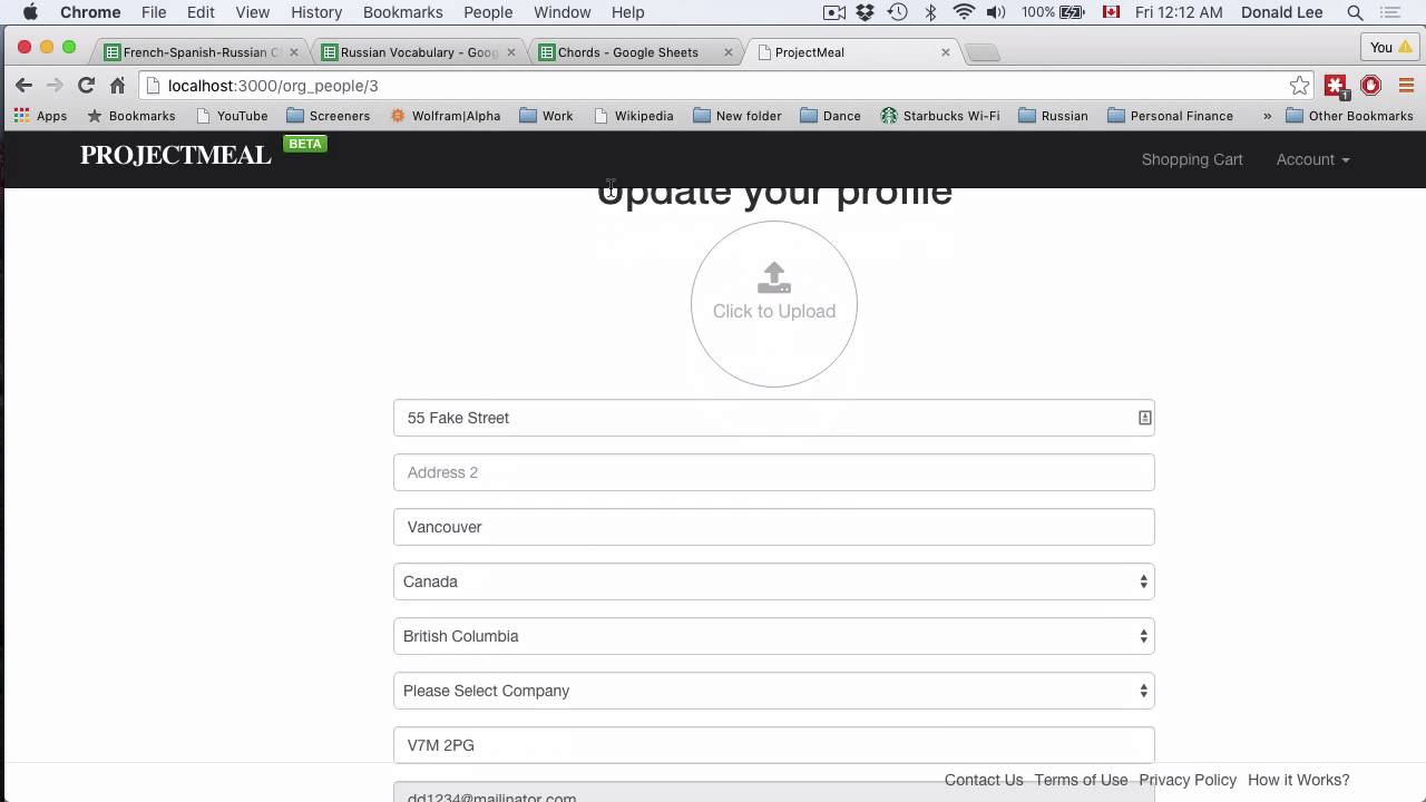 Ruby on Rails Tutorial 23   Model Validations