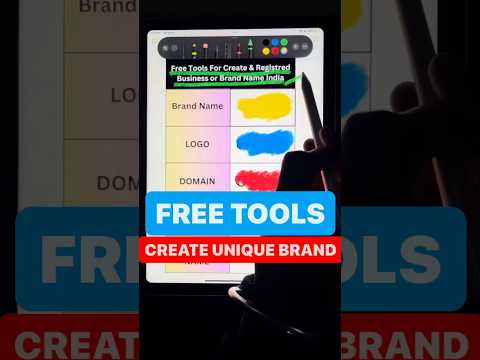 Create Unique Brand/Business Name in India 🔥 Free AI Tools #namelix #looka #trademark #brand