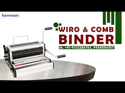 Wiro Binding Machine - Wire Binder Machine Latest Price, Manufacturers ...
