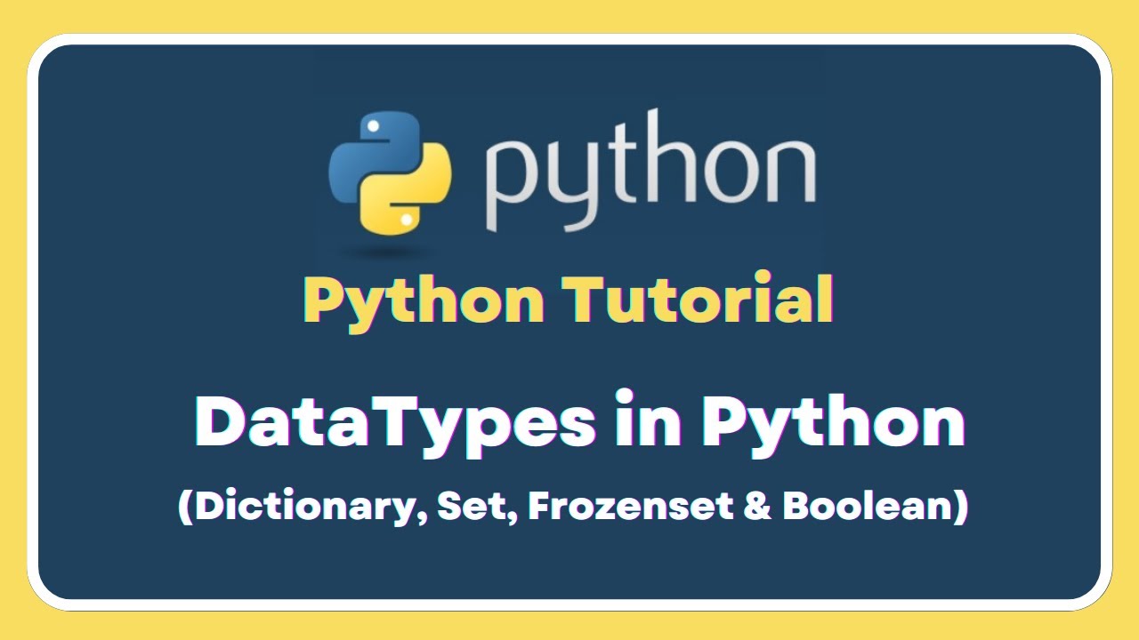 Part 3 | Selenium With Python Tutorial For Beginners | Data Types In Python With Practical Example