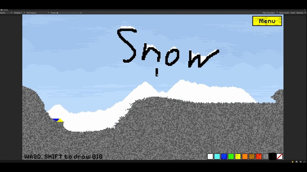 Falling Sand Game Template - Pixel Simulation Unity Source Code #unity #unity3d #unitydev