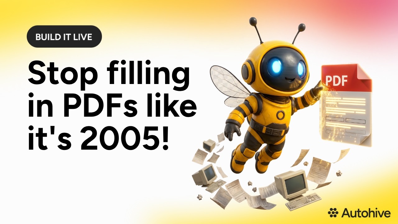 Build It live: Stop filling in PDFs like it's 2005