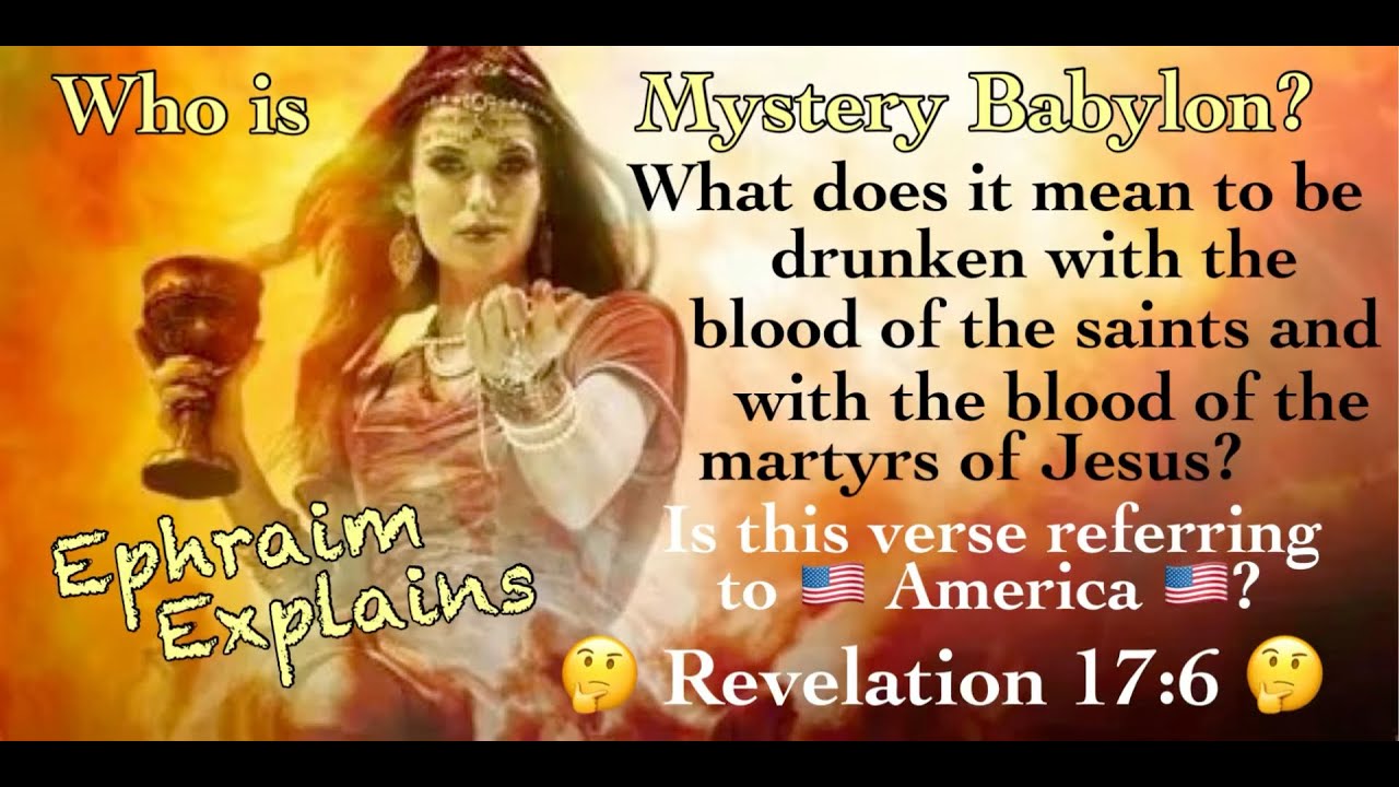 🇺🇸 Revelation 17:6 🇺🇸