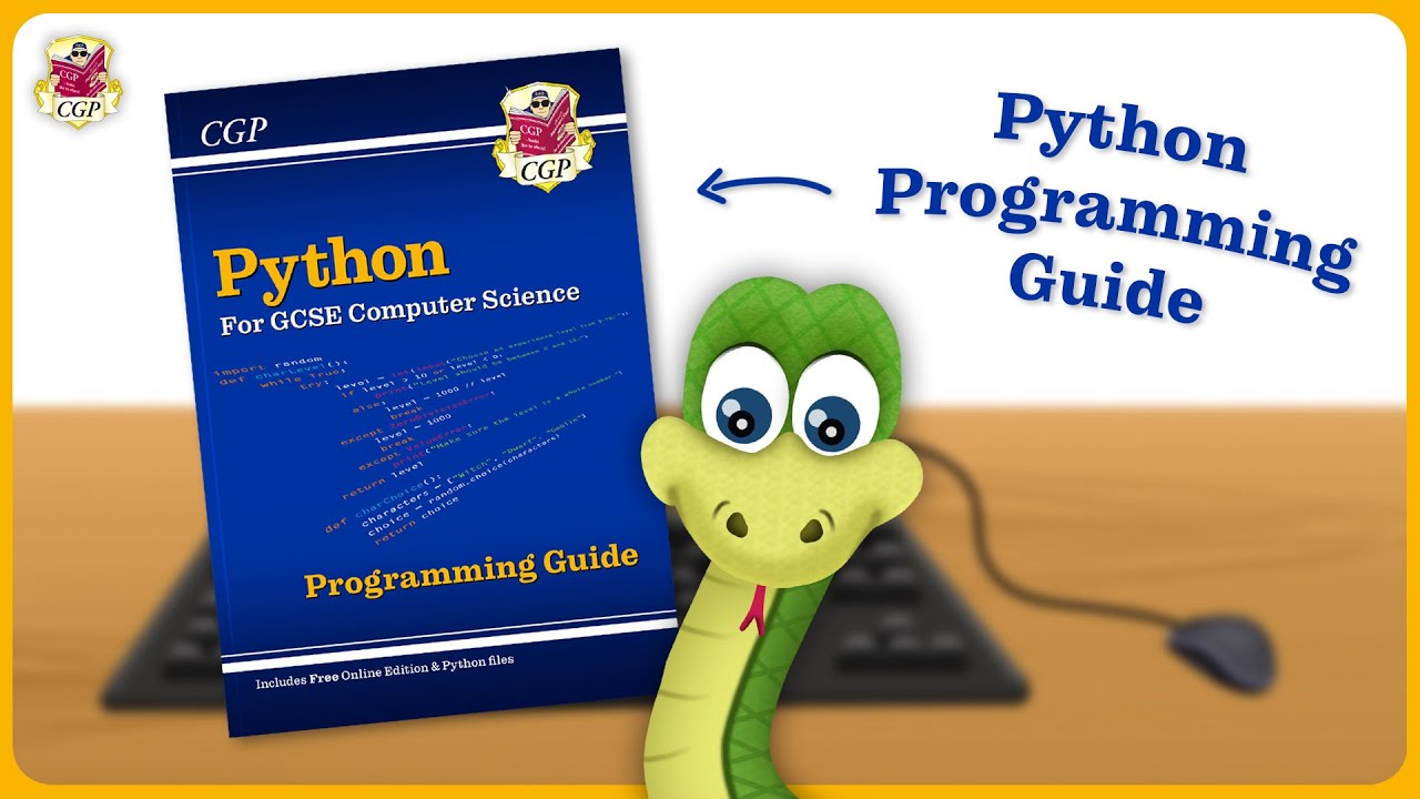 Learn to program in Python with CGP's Programming Guide!