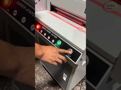 Digital Paper Cutter 450VGS With Program Controls