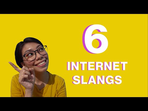 6 Internet Slangs to use on social media