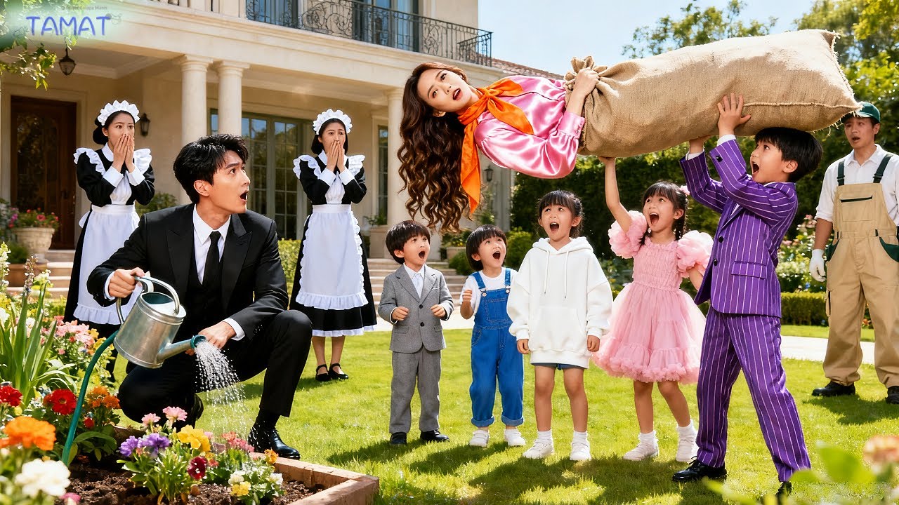 5 anak CEO bikin semua gadis kaya kabur—malah culik gadis miskin&panggil dia“mama”CEO jatuh cinta!