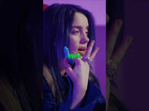 How Billie Eilish almost RUINED her Eyes 😳