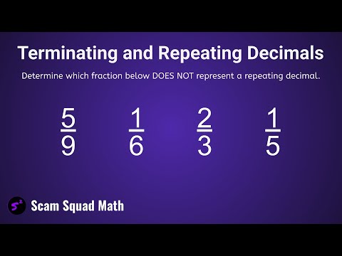 How to Convert Fractions to Decimals | Terminating and Repeating Decimals