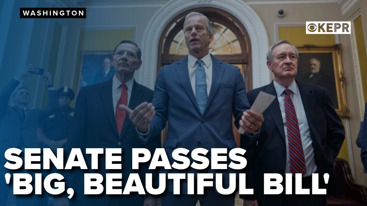 Senate GOP passes Trump's 'Big, Beautiful Bill' after overnight marathon session