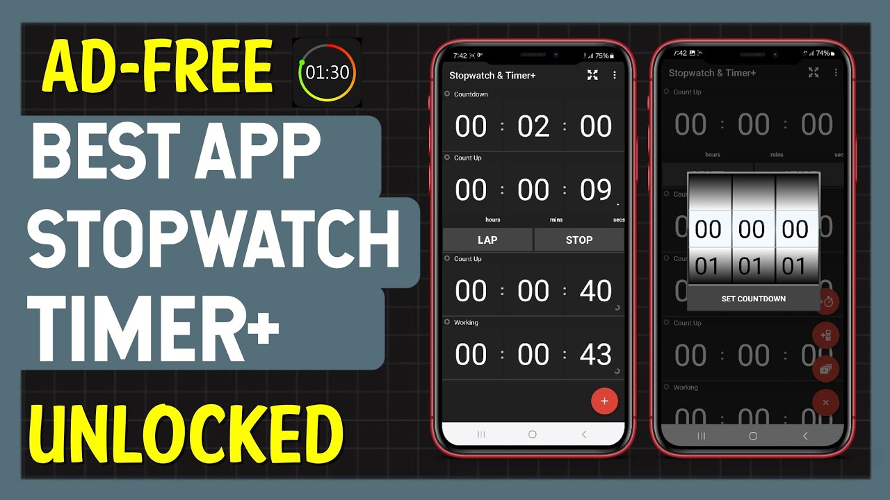 Best Free Stopwatch & Timer App for Android