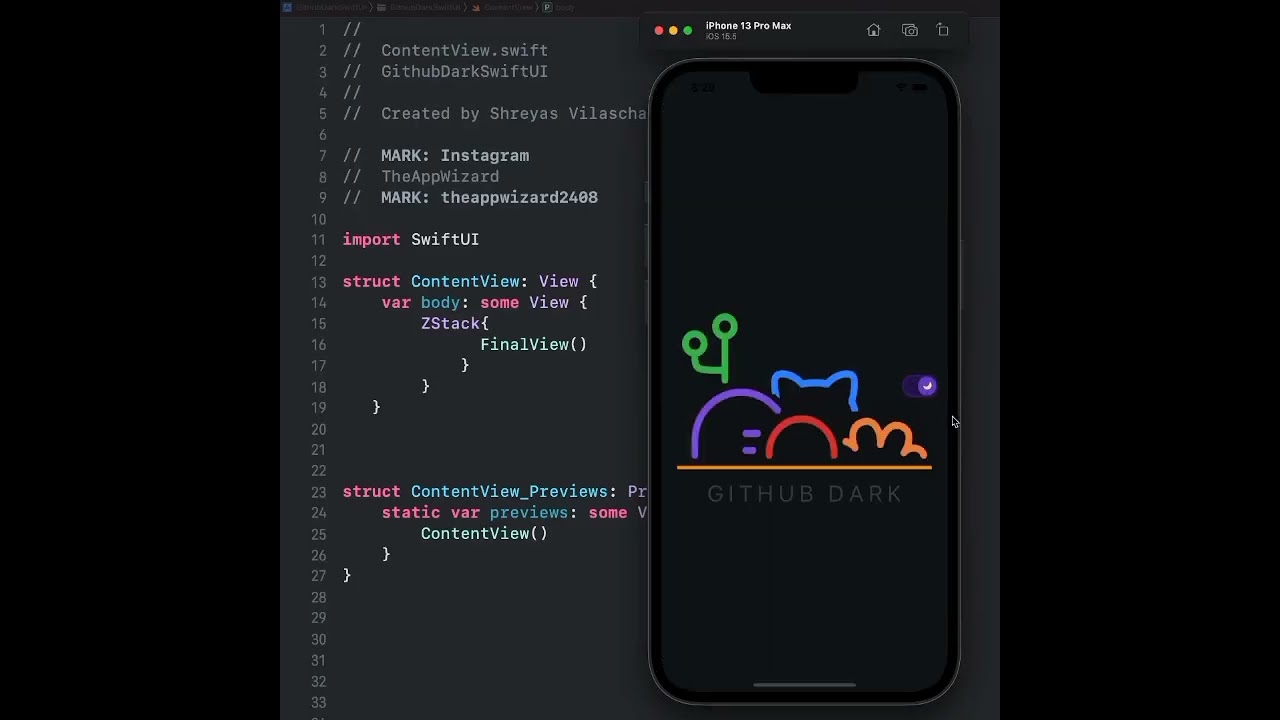 GITHUB ANIMATION BY CODEING || #shorts