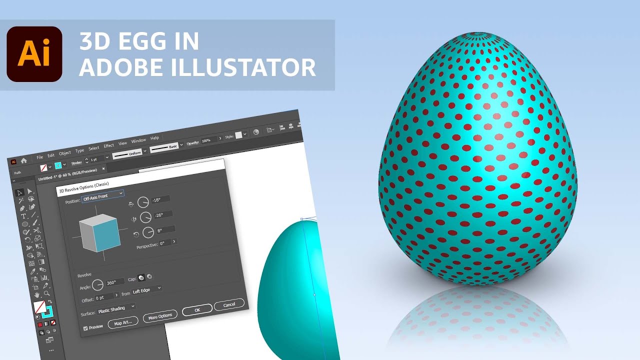 How to Create an Easter Egg Design in Adobe Illustrator – Step-by-Step Tutorial