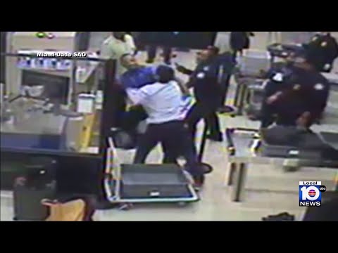 Video shows Canadian attacking TSA officers at Miami airport, prosecutors say