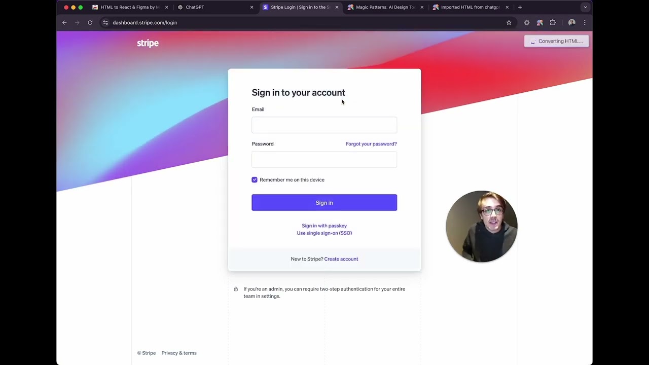 Here's how to convert any website to a React Component