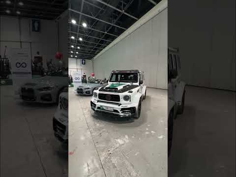 Dubai Police Car collection SLS AMG | BRABUS G