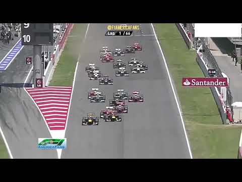 Alonso's mega start at the 2011 spanish grand prix