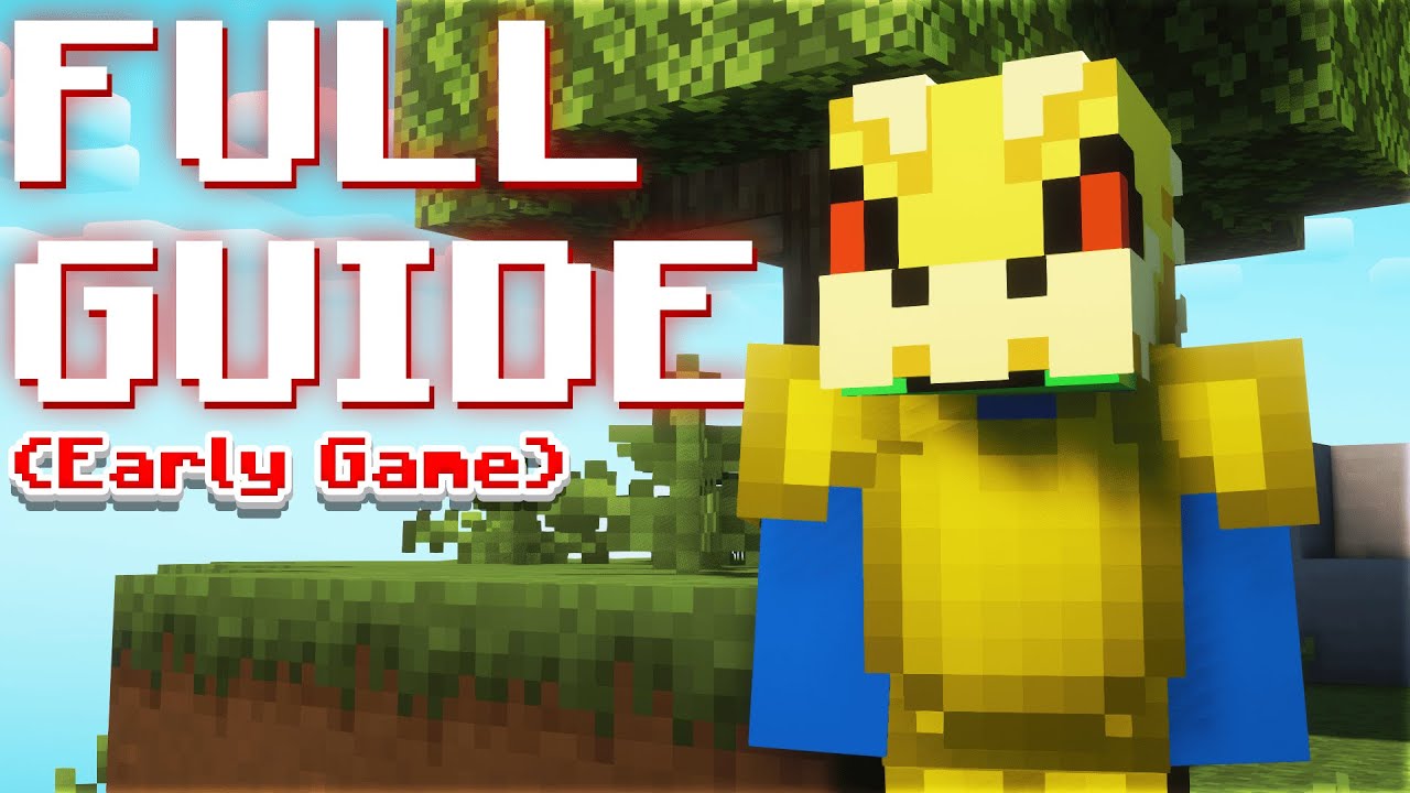 The ONLY Beginner's Guide You'll Need For Hypixel Skyblock