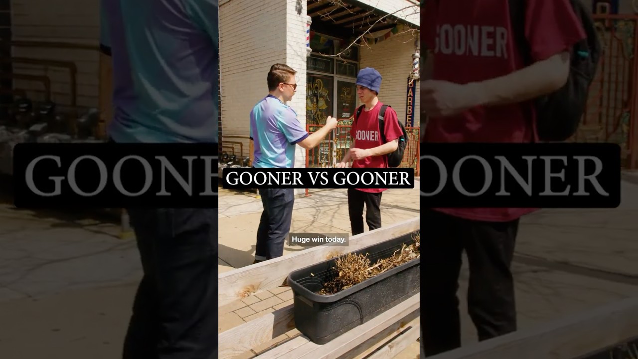GOONER VS GOONER #arsenal #Shorts