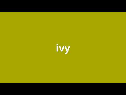 what is the meaning of ivy