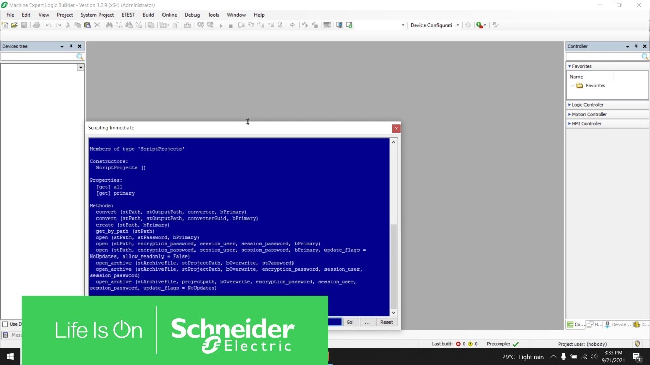 How to Explore EcoStruxure Machine Expert Python API | Schneider Electric Support
